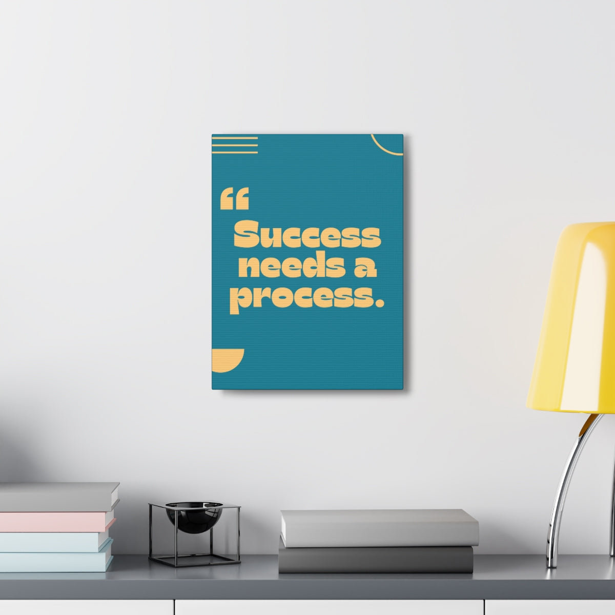 Latitude Run® Success Needs Process Motivation - Wrapped Canvas Graphic Art | Wayfair
